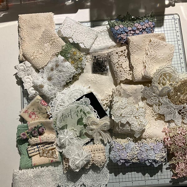 Handmade Hand Torn Cotton Multicolor Floral Fabric Strips, Cottage ...