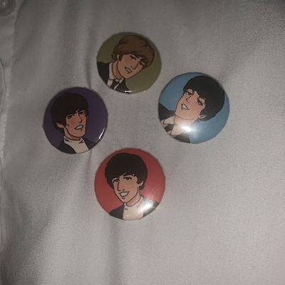 The Beatles Badges/ Pins /buttons - Etsy