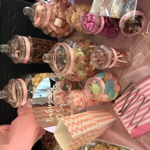 Candy Buffet Plastic Sweet Jars 19 Jar Kit Wedding Pick & Mix Sweet ...