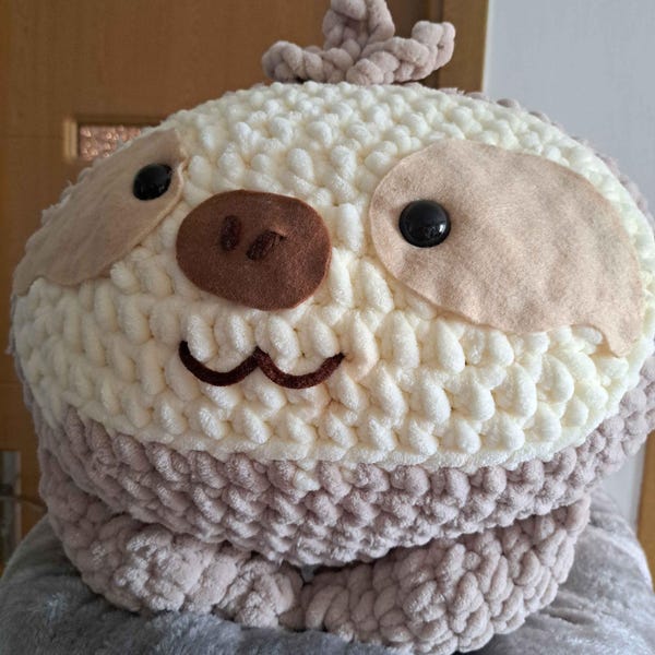 Giant Sloth Crochet Pattern - Etsy