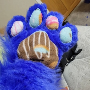 PDF TEMPLATE: Fursuit Puffy Paws Digital Download - Etsy