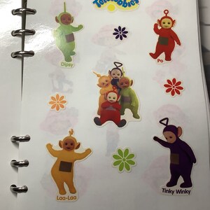 2000s Y2K Sesame Street Characters Sticker Sheet of Elmo, Cookie, Ernie ...