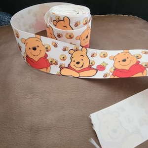 7/8 Pink /gold Minnie Mouse Grosgrain Ribbon 3 Yards 7/8 Minnie Mouse ...