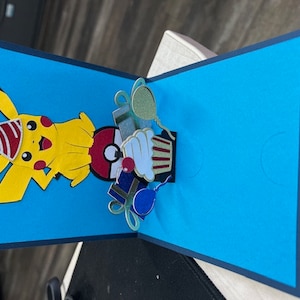 Birthday Pikachu Pop-up Card SVG for Cricut - Etsy