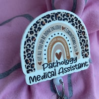 Pediatric MA Badge Reel Pediatric Medical Assistant Badge - Etsy