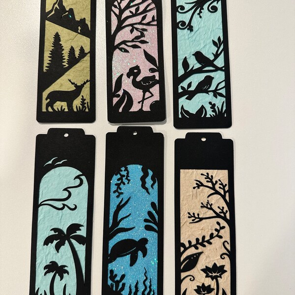 Bookmark Svg Bundle, Bookmark Svg, Floral Bookmark Svg, Bookmark Label ...