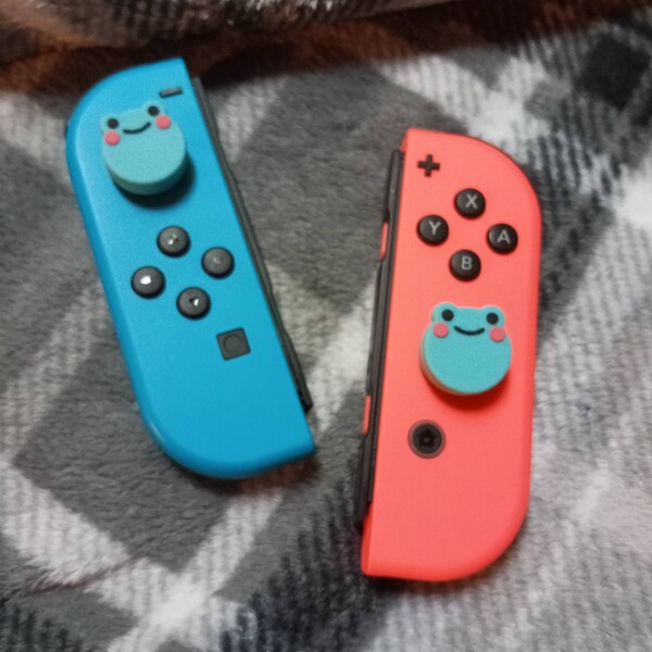 Joy-con Stick Caps: AC Lily Frog - Etsy