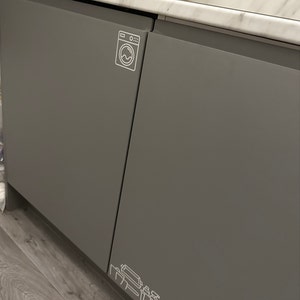 Kitchen Utensil Icon Decals for Home Organisation Vinyl Stickers Labels ...