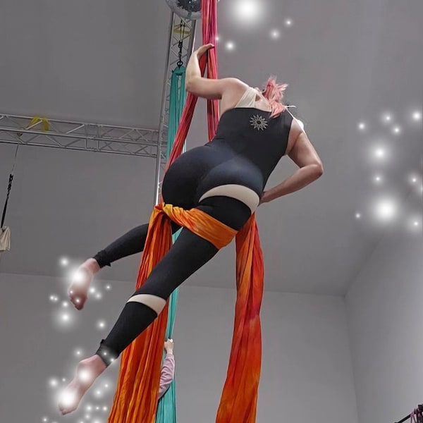 Aerial Costume Yoga Jumpsuit Woman Yoga Bodysuit Dance Unitard Costume ...