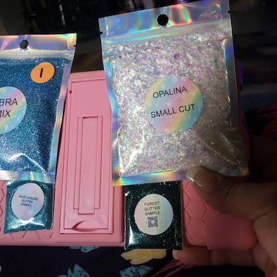 Neon Orangebright Orange Mica Pigment Powder, Loose Neon Orange Powder ...