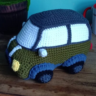 Mini Cooper Soft Toy Crochet Pattern - Etsy