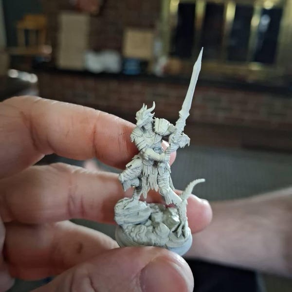 Vagabond Knight / Tabletop Model / Miniature Figurine | Realstone ...
