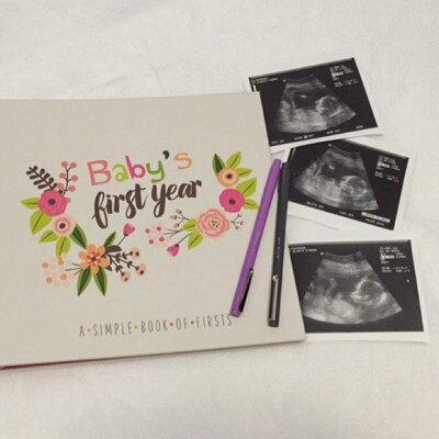 Floral Baby Book Artist Baby Book for Girls Babys First - Etsy