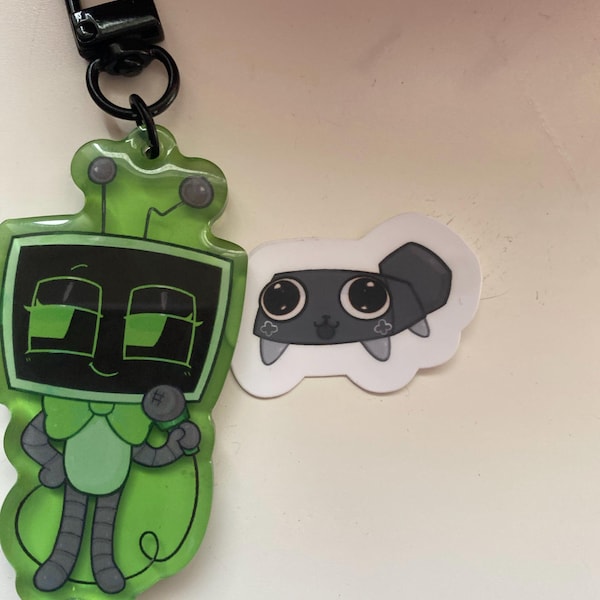 TADC Vinyl Stickers | the Amazing Digital Circus (PACK OF 3) Jax Gangle ...