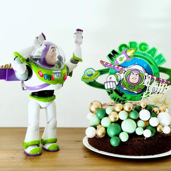 Buzz Cake Topper Svg, Digital Buzz Cake Topper, SVG and Studio. Instant ...