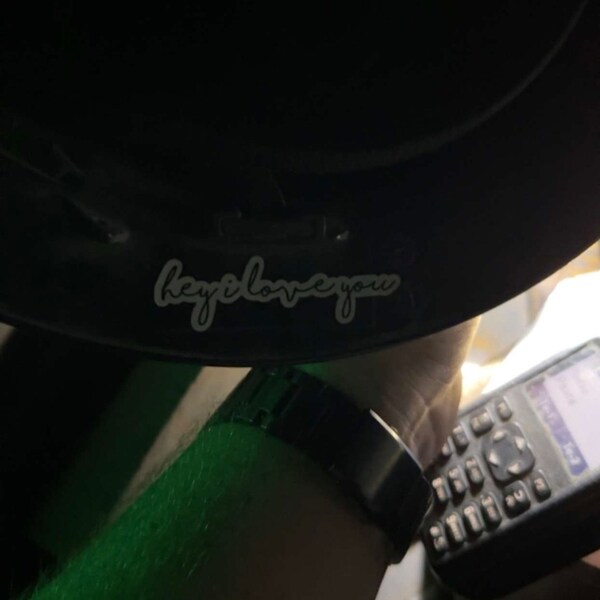 Hey I Love You Sticker, Waterproof Sticker, Funny Stickers, Laptop ...