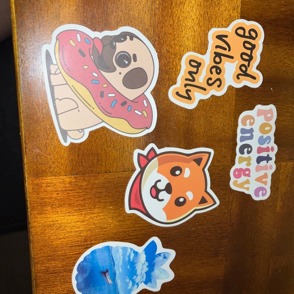 10-300pcs Pack Vsco Stickers I Cute Stickers Waterproof 100% Vinyl ...