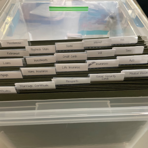 Home Document Labels DIGITAL DOWNLOAD, Home Organization Labels ...