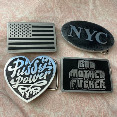 American Flag Belt Buckle Made of Etched Metal Which is Perfect Gift of ...