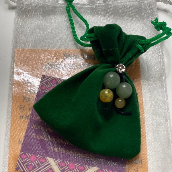 Money and Prosperity Mojo Bag- Magic, Charms, Witchcraft, Witch, Wealth ...