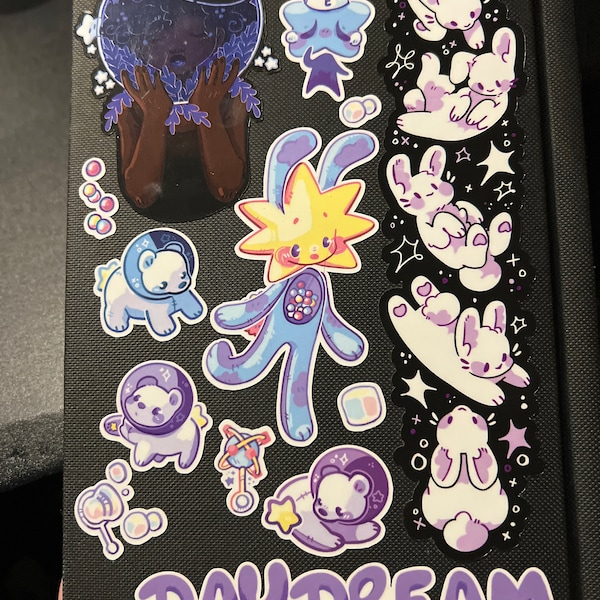 Daydream Daycare Waterproof Sticker Sheet! - Etsy