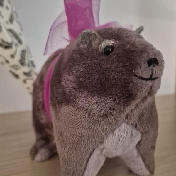 Pika Plushie - Stuffed Toy Pika - Unusual Stuffed Animals - Etsy