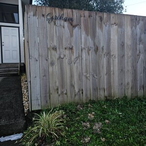 House Name Sign, Outdoor House Name Plaque, Custom Metal Sign, Outdoor ...