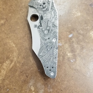 Shipwrecked Patina Spyderco Smock Copper Scales KNIFE NOT INCLUDED ...