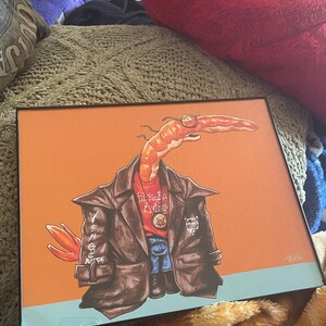 Shrimp Smiling Friends Cartoon Print Adult Swim - Etsy