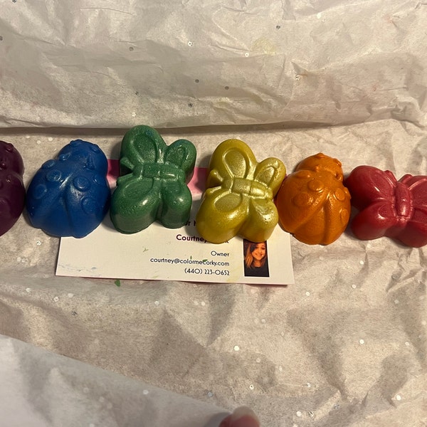 Fruit Shaped Crayon Set Apple Oranges Pineapple Watermelon Grape ...
