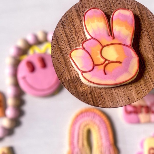 Peace Hand Cookie Cutter - Etsy