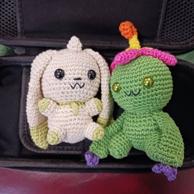 Digimon Amigurumi Terriermon Crochet Doll Crochet Decoration Fanart ...