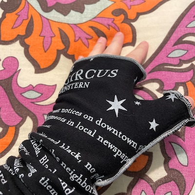 Peter Pan Writing Gloves Fingerless Gloves, Arm Warmers, J.M. Barrie ...