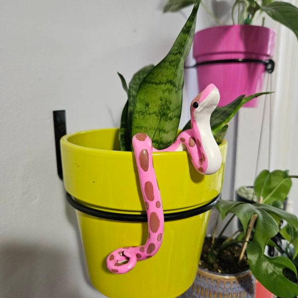 1 Snake Sculpture, or Bookcase Snake, or Planter Snake, or Table Top ...