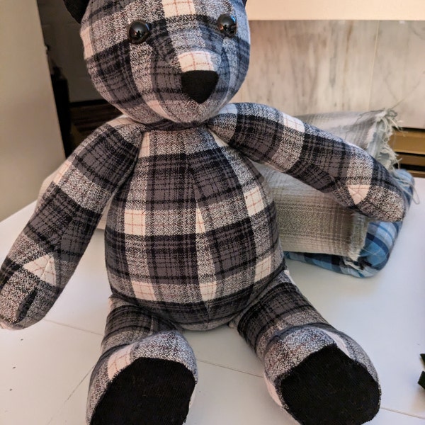 Two Memory Bear Sewing Patterns: 18" Keepsake Bear (PDF Pattern) - Etsy