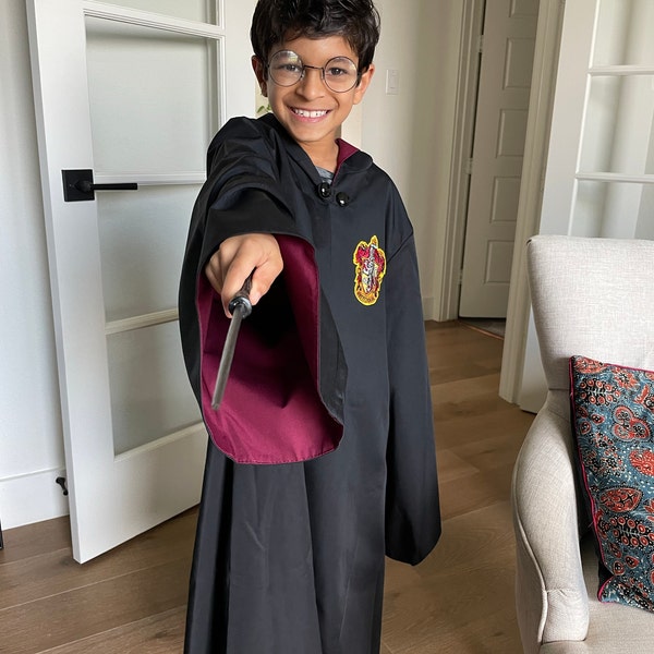 Baby Wizard Robe Fully Lined, Toddler Wizard or Scholar Robe - Etsy