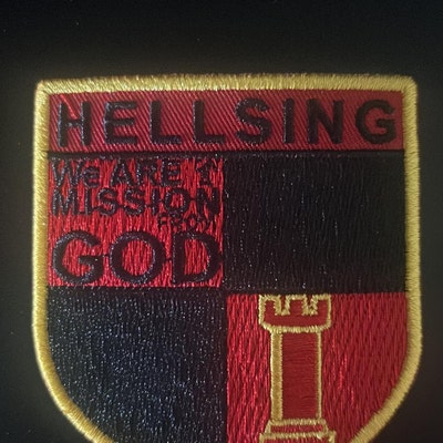 Hellsing Shield Cosplay Patches, Qty 2 - Etsy