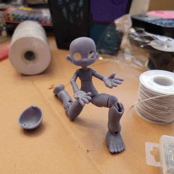 DIGITAL .STL - Alien Kabbit + Pre-supported Files for SLA Printing - 26 ...