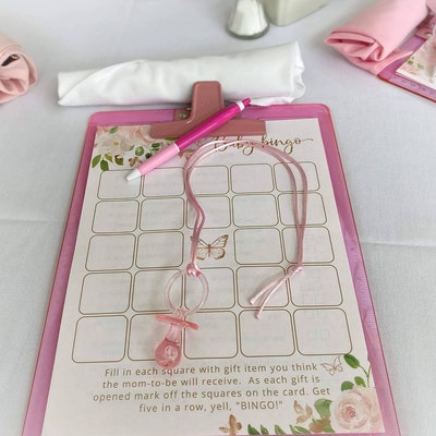 Baby Shower Decoration / A Set of 12 Fillable Baby Shower - Etsy