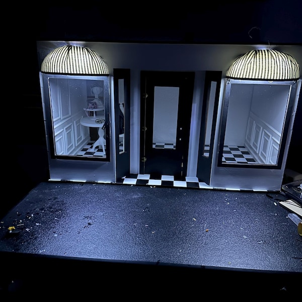 Store Room Box for 1:6 Scale | Storefront Diorama | Toy Store, Boutique ...