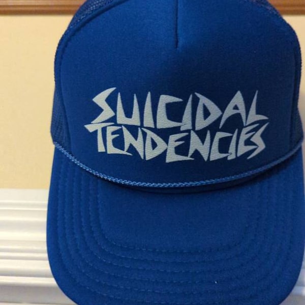 SUICIDAL TENDENCIES Official Classic OG Flip up Hat With Free Sticker ...