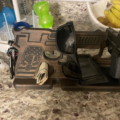Docking Station Men With Gun Display Tactical Fathers Day Gift - Etsy