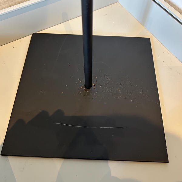 Steel Base for Sculpture.art Object Stand.sculpture Stand 200×200 Mm (7 ...