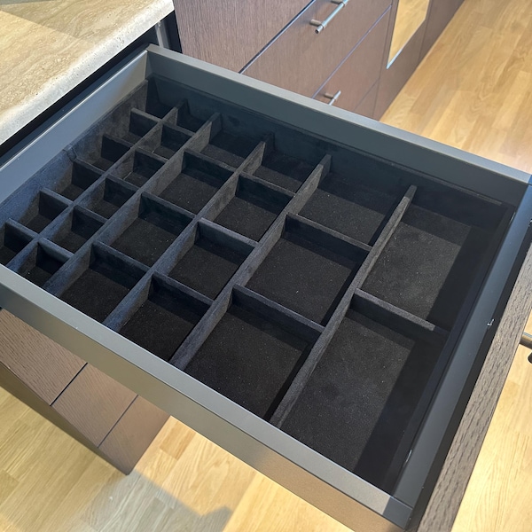 Custom Trays for Watches, Belts, Ties, Glasses, Organizer for Drawers ...