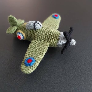 WW2 Spitfire Crochet Pattern PDF Only - Etsy UK