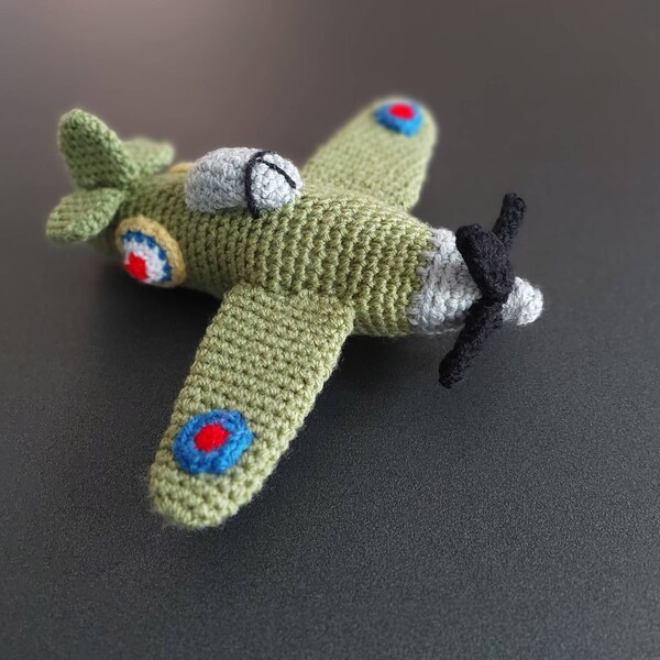 WW2 Spitfire Crochet Pattern PDF Only - Etsy