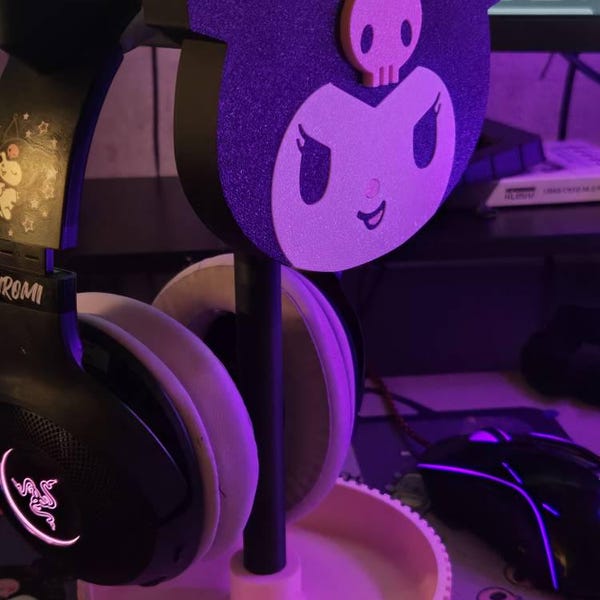 Sailor Moon Luna Cat Headphone Stand & Controller Stand, Moon Desk ...