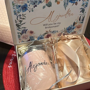 Mother of the Bride Gift Box, Mother of the Groom Box With Jewelry Box ...