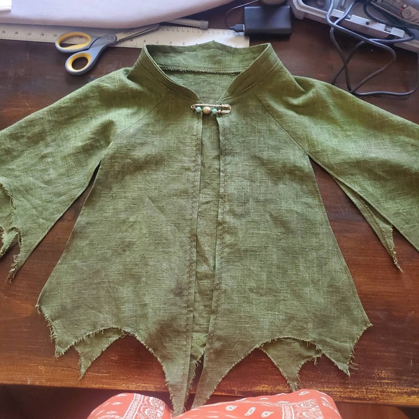 Enchanted Short Hooded Cape With Sleeve Slits SVANA - PDF Sewing ...