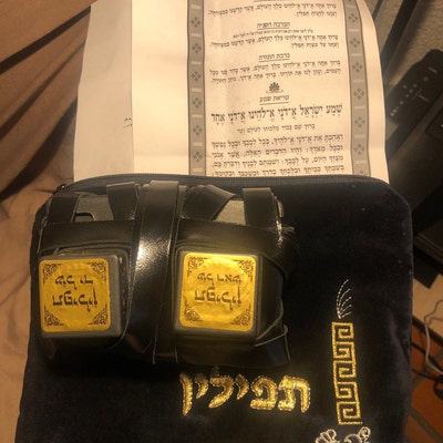 High Quality Tefillin for Right Handed Sephardic Jewish Kosher - Etsy